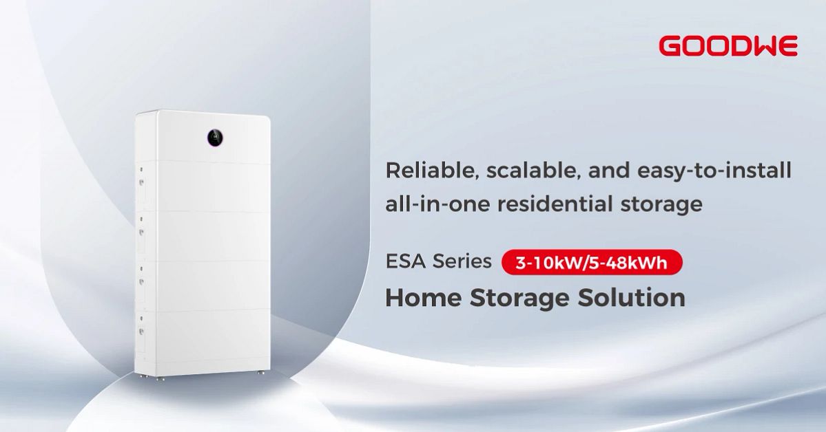 GoodWe ESA Battery - Solahart Newcastle